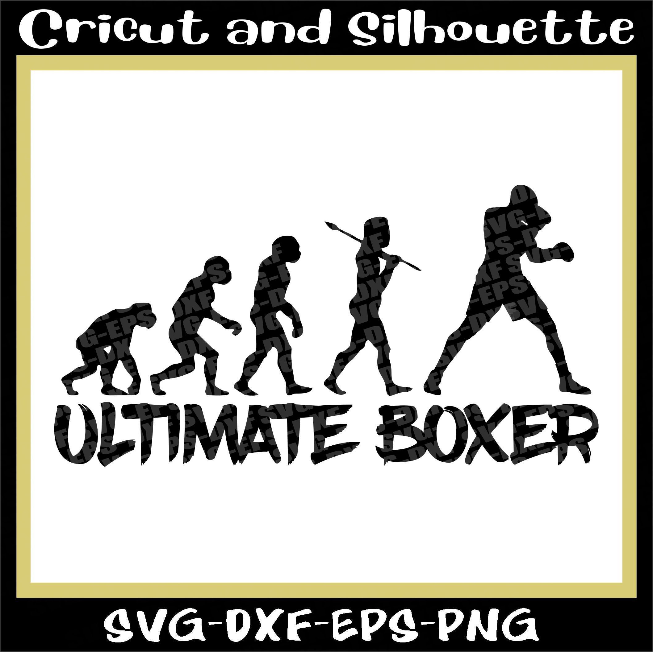 Boxing Svg Boxer Svg ultimate Boxer Art Print - Etsy