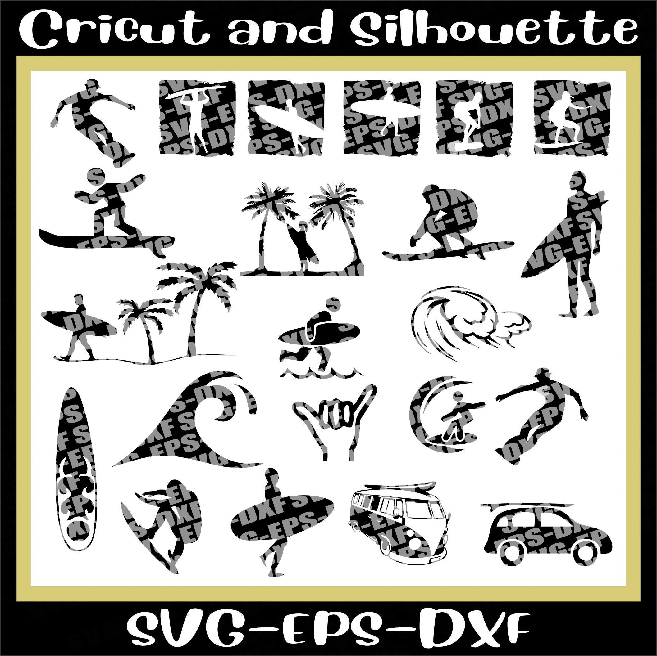 Surfer Svg Surf Svg Surf Board Svg Surfer Clipart Surf - Etsy Australia