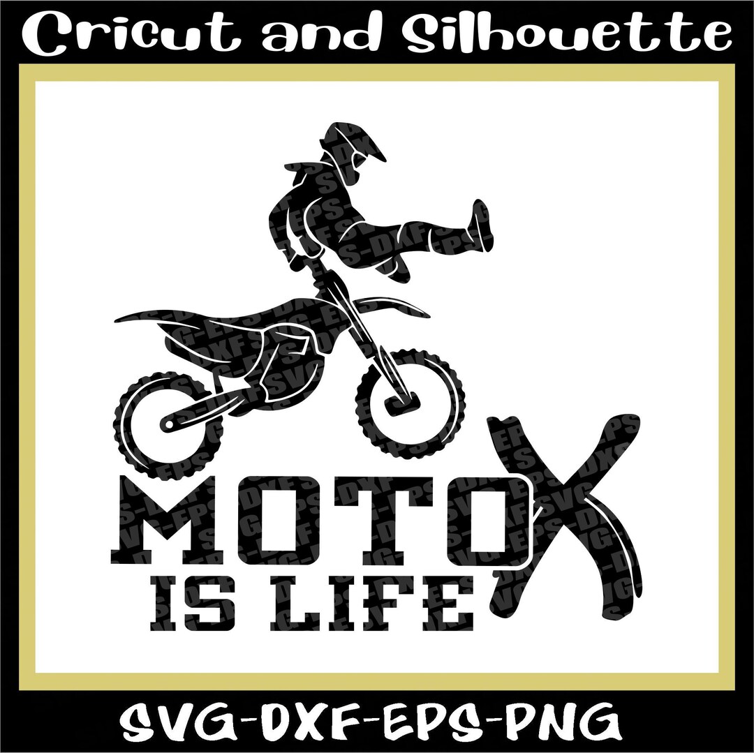 Motocross Svg, Motocross Art Print moto X Life Dirt Bike, Moto, Bike ...