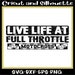 Motocross Svg, Motocross Print File live Life at Full Throttle Dirt ...