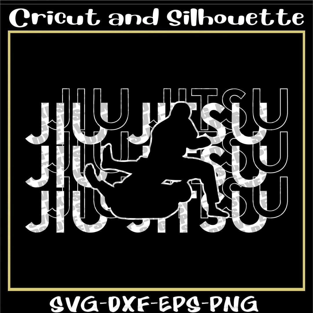Jiu Jitsu Svg,jiujitsu Svg "jiu Jitsu Cool Artisctic Design " Karate ...