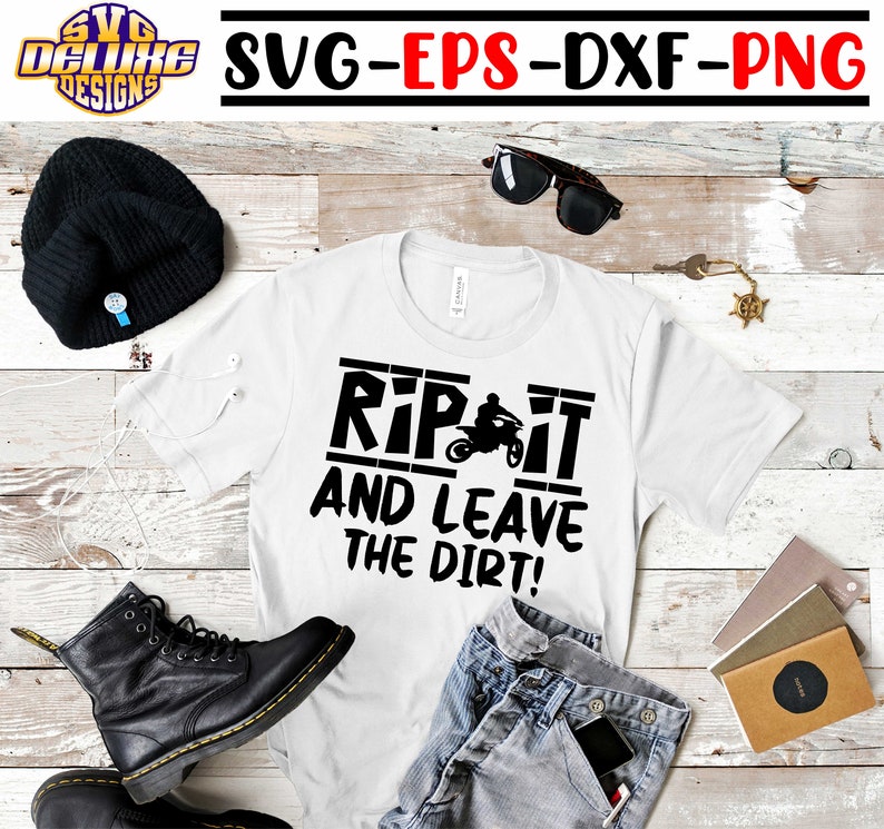 Motocross Svg Motocross Svg Files rip It and Leave the - Etsy