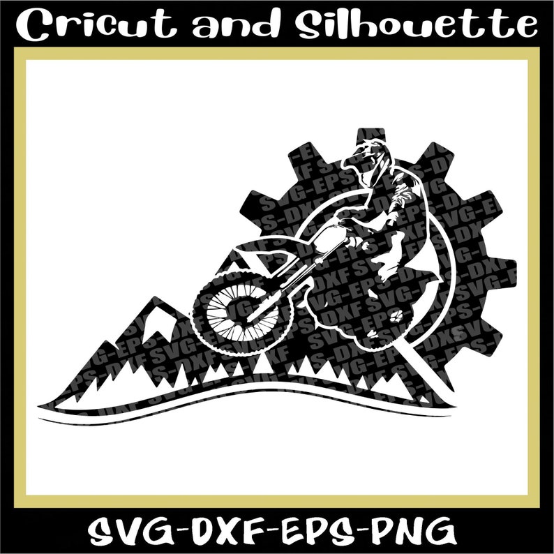 Motocross Svg Motocross Cut File for Cricut Motocross Cut | Etsy
