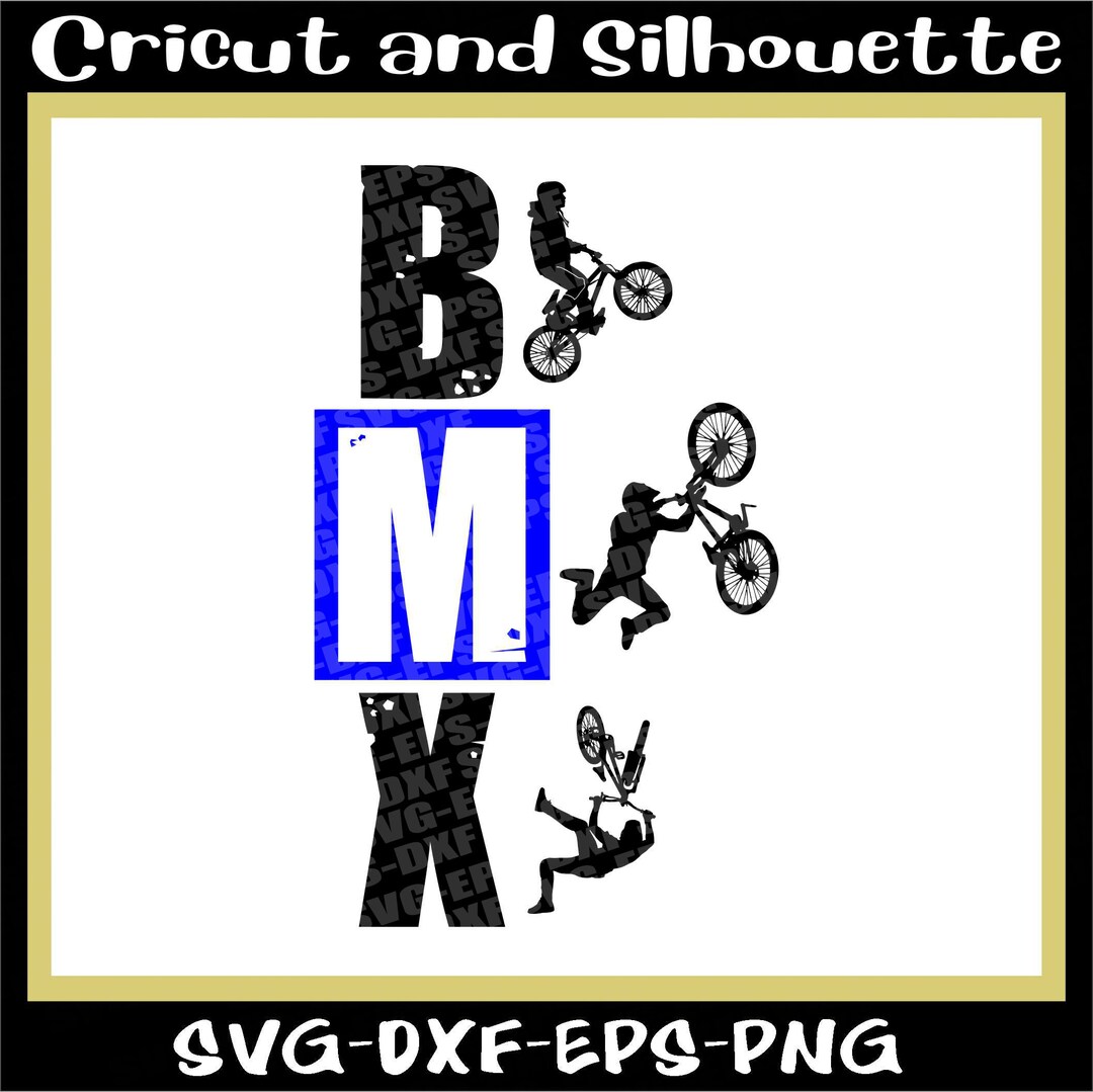 BMX Svg, Bmx Svg Files,"bmx Design" Bike, Bicycle, Stunt, Freestyle ...