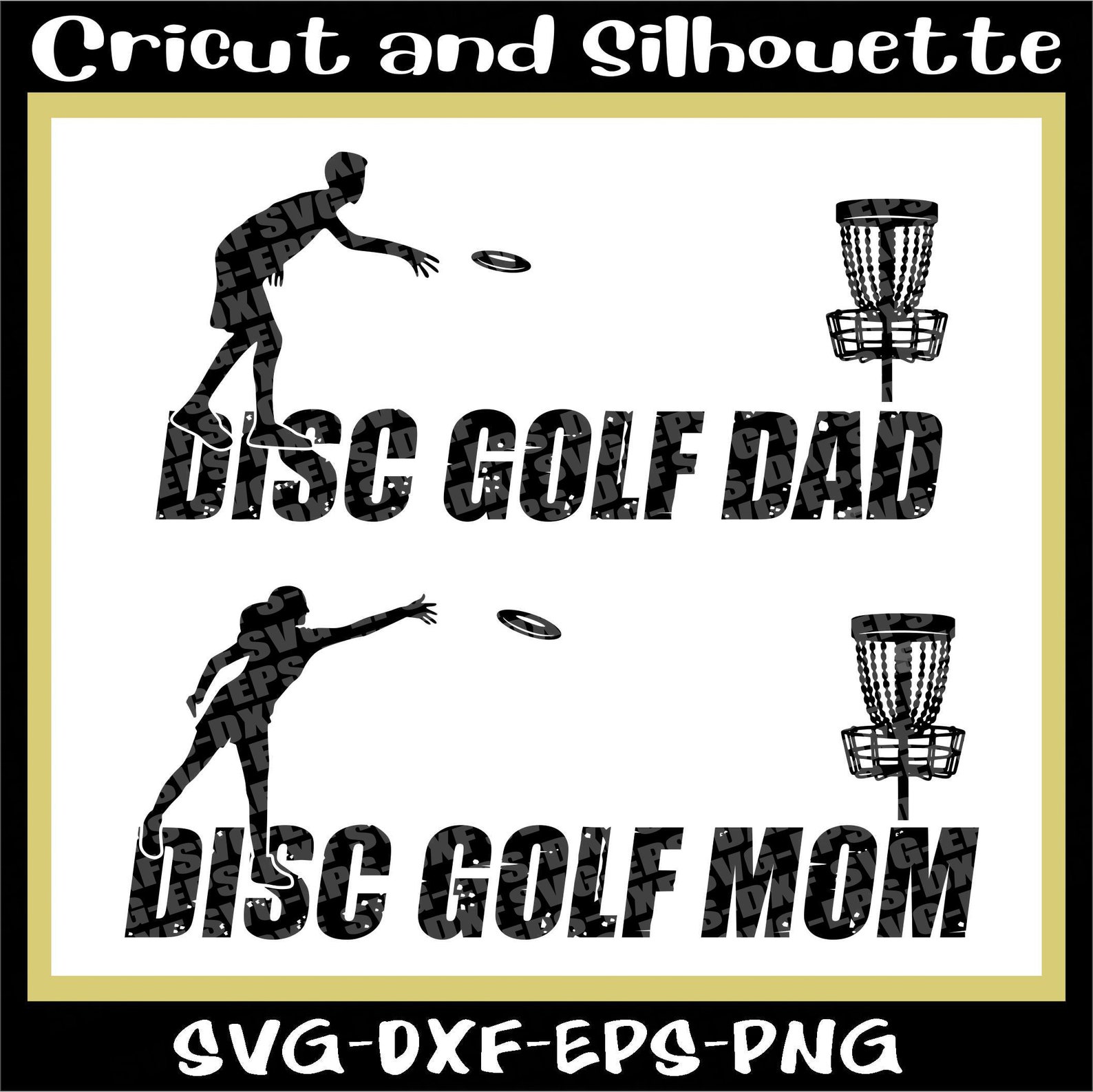 Disc Golf Svg Filesdisc Svg disc Golf Mom and - Etsy