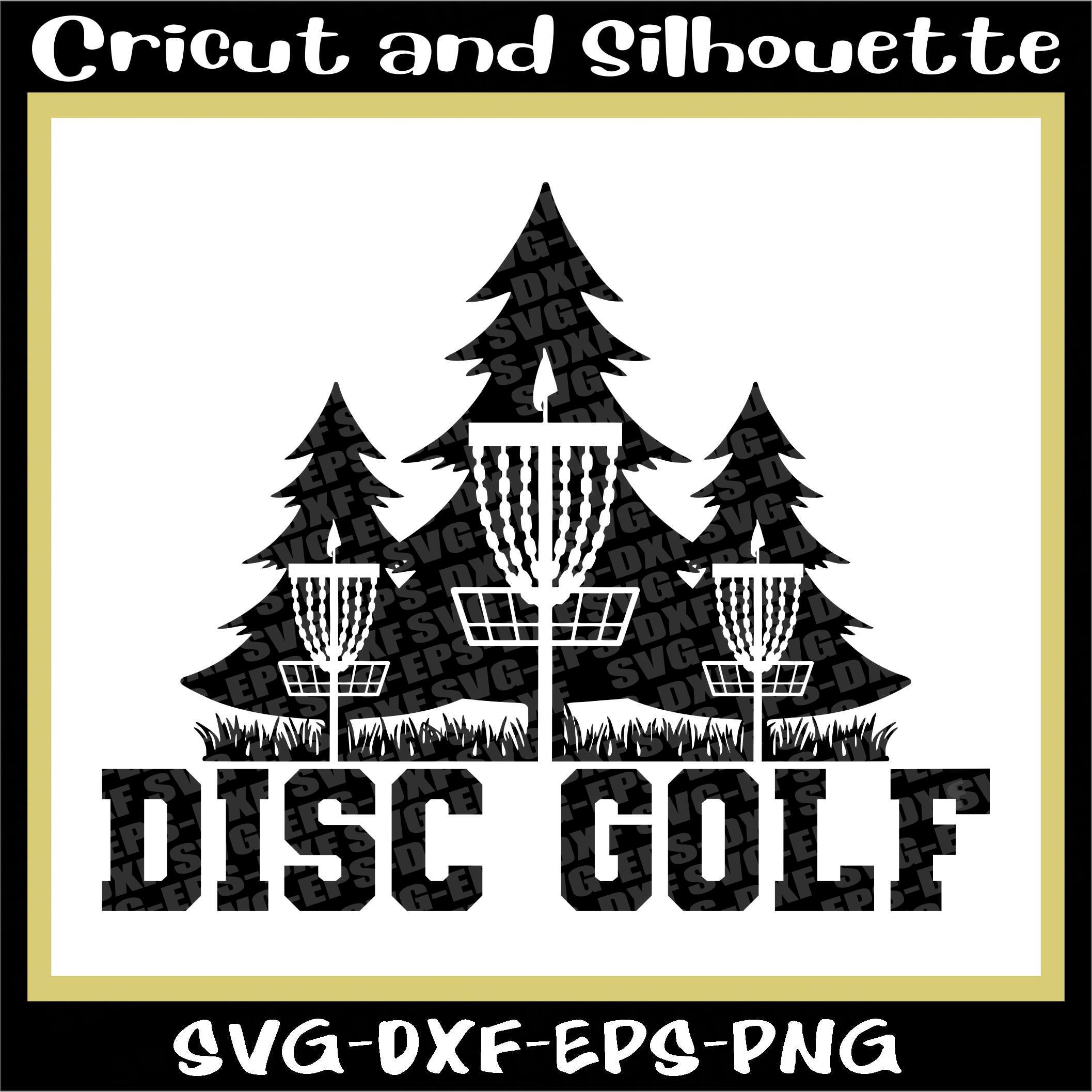 Disc Golf Svg Disc Golf Print File disc Golf Tree - Etsy