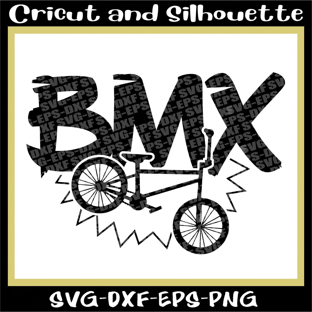 Bmx Svg, Bmx Svg Files, Bike, Stunt, Freestyle, Cycling, Eps,dxf,svg ...