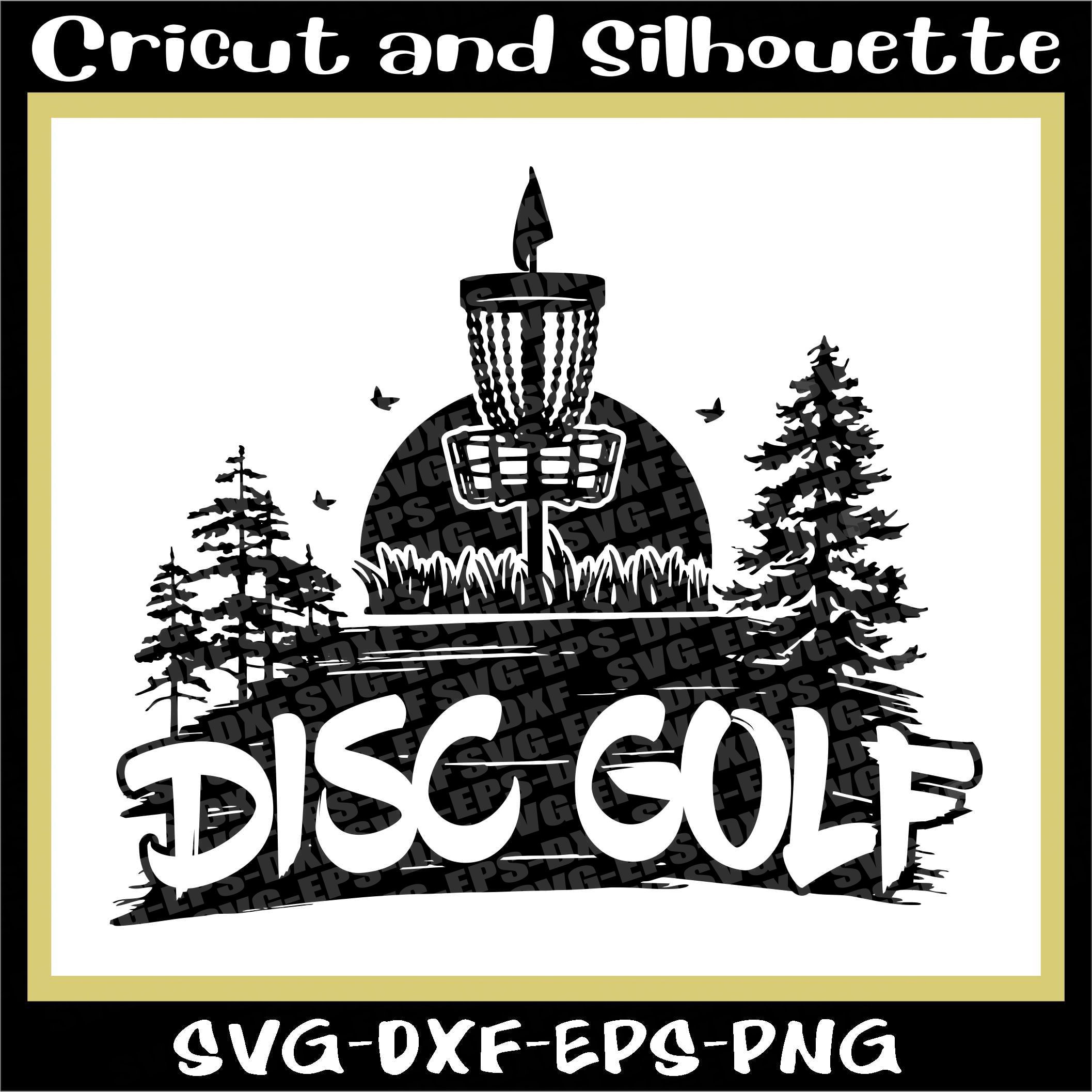 Disc Golf Svg Filesdisc Svg disc Golf Nature Art - Etsy