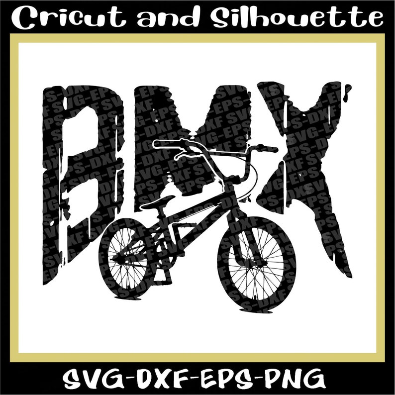 BMX Svg BMX Svg Art Files bmx Artistic Design - Etsy