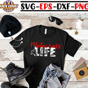 Motocross Svg, Motocross Print File "motocross Life" Dirt Bike Svg ...