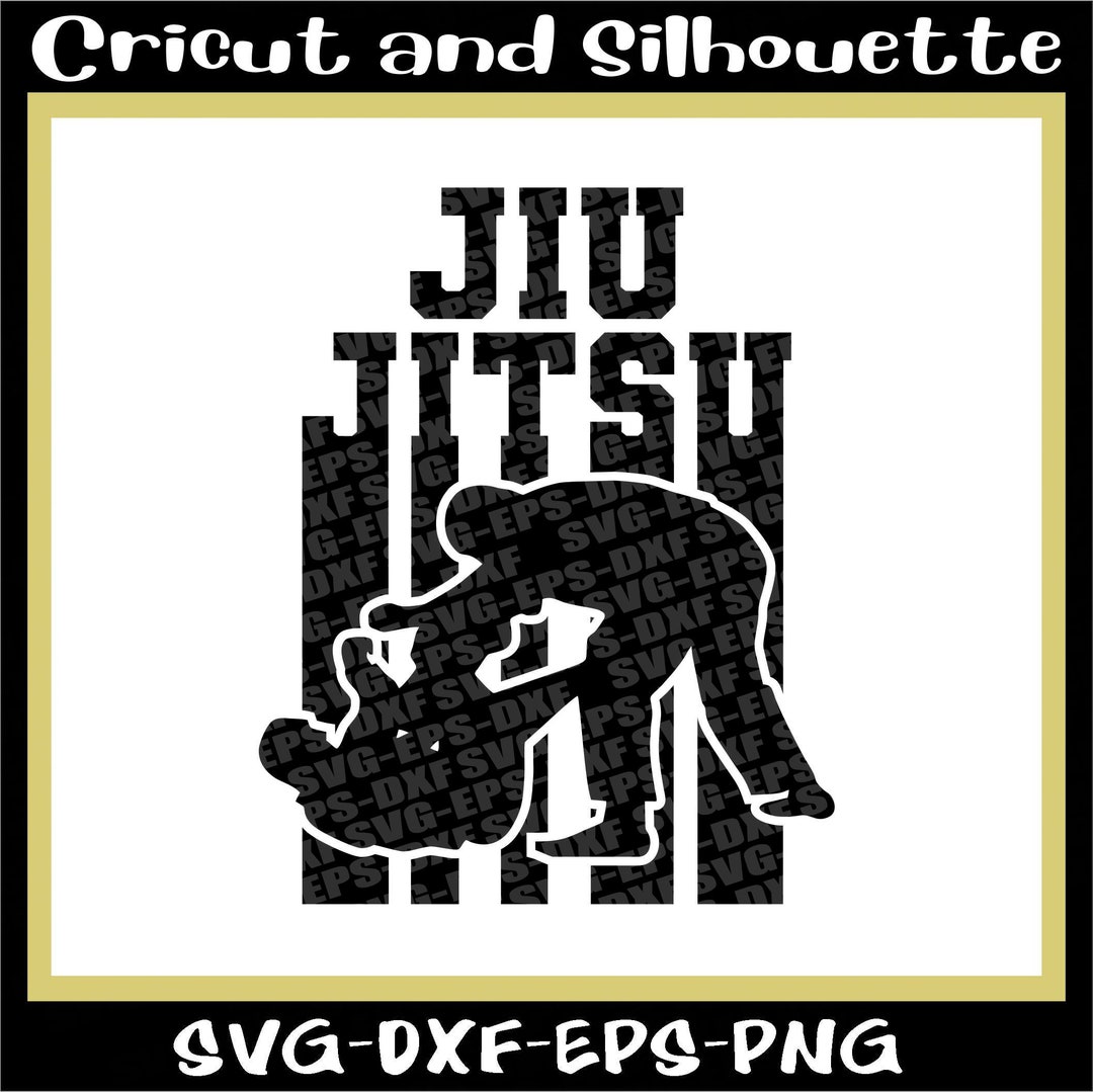 Jiu Jitsu Svg,jiujitsu Svg "jiu Jitsu Vintage" Karate Svg, Martial Art ...