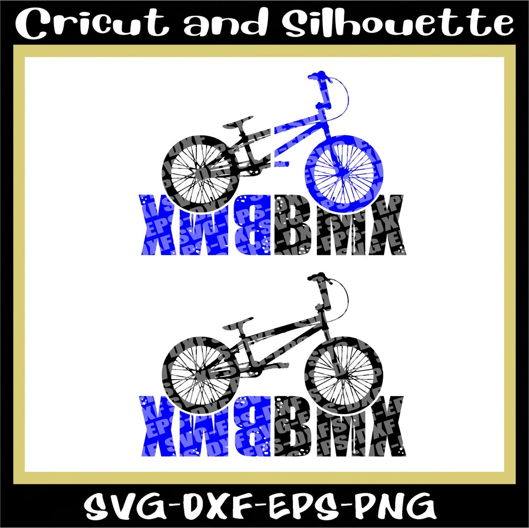 BMX Svg, Bmx Svg Print File, Bike, Cycling, Crank, BMX Eps,dxf,svg,png ...