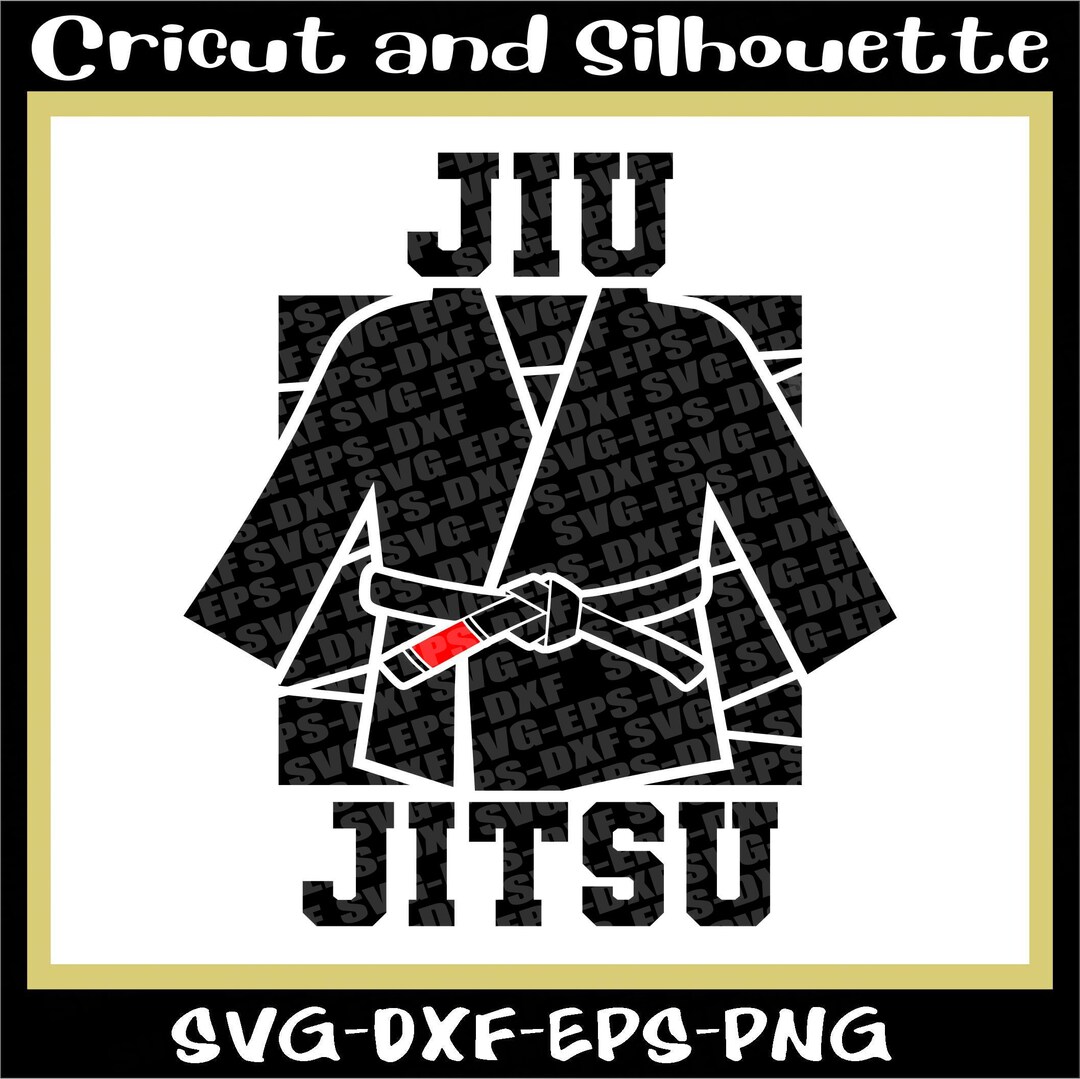 Jiu Jitsu Svg,jiujitsu Svg "jiu Jitsu Belt" Karate Svg, Martial Art Svg ...
