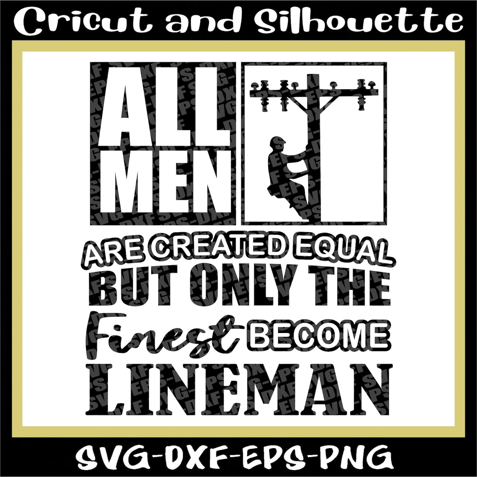 Lineman Svg Line Svg Man Svg finest Become - Etsy