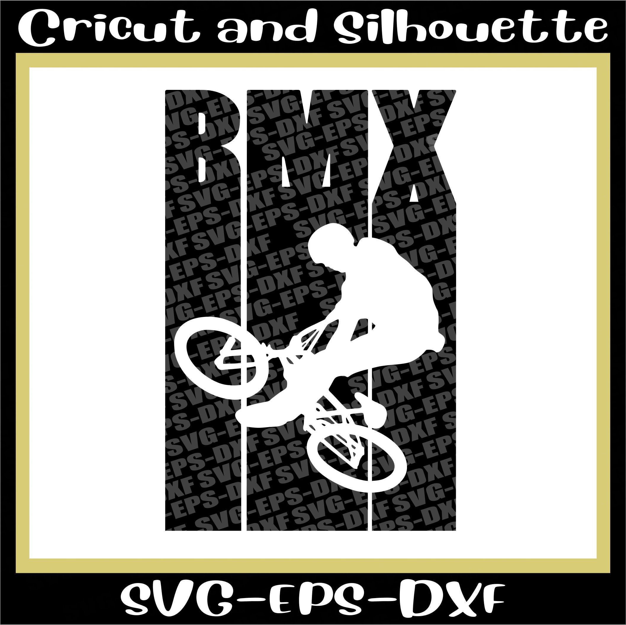 BMX Svg Files BMX Svg Bike Svg Biker Svg Bicycle Svg - Etsy