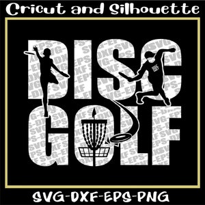 Disc Golf Svg Files,disc Svg, "disc Golf" Art Print, Discs, Golf, Eps ...