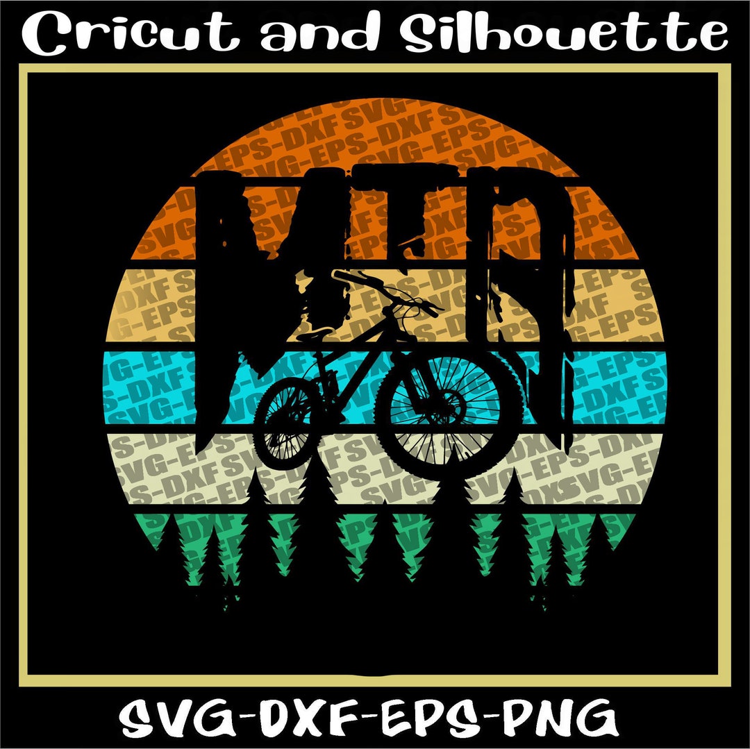Mtb Svg, Mountain Bike Svg, Bike Svg, Mtb Print File Eps,dxf,svg,png ...
