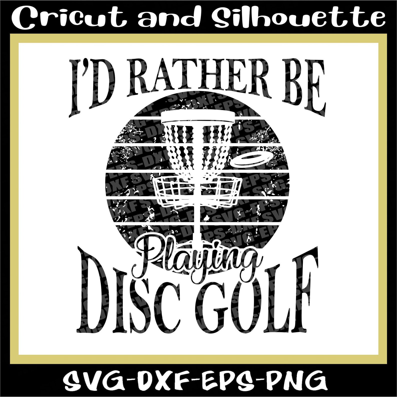 Disc Golf Svg Disc Golf Frisbee Svg Disc Golf Cricut | Etsy