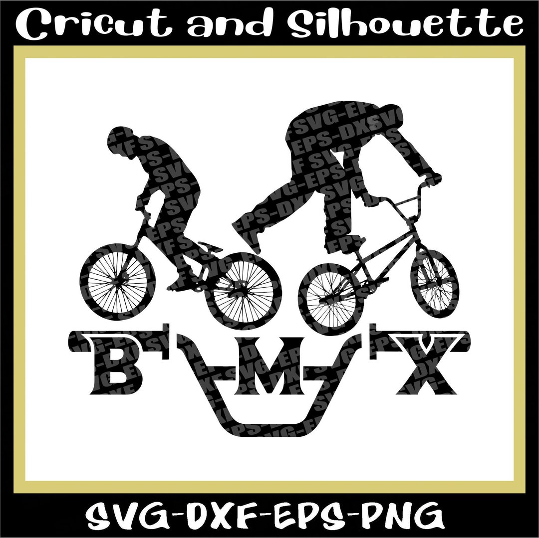 Bmx Svg, Bmx Svg File, Bmx Vector, Bmx File for Cricut, Bmx for ...
