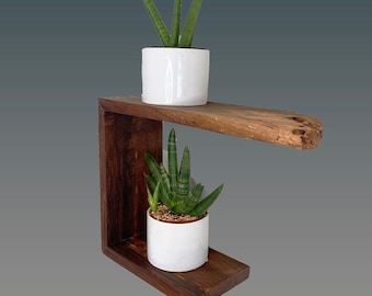 Walnut Shelf, Danish Modern Walnut Shelf, Walnut Wall Shelf, Handmade ...