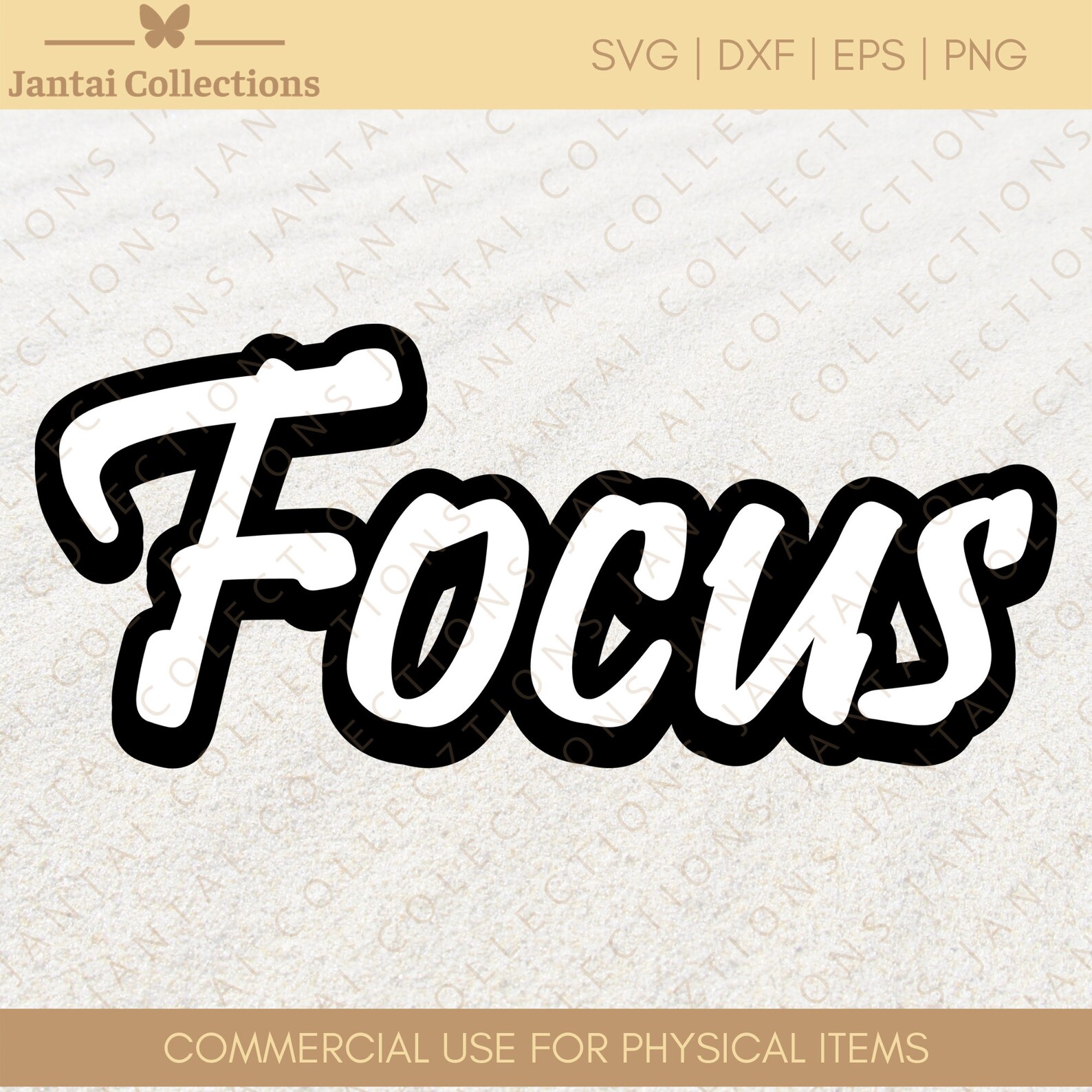 Focus Svg Cut File Focused Svg Stay on track Svg | Etsy