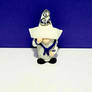 Miniature Gnome/military Inspired /u.s.navy Gnome/ Handmade/ Gift ...