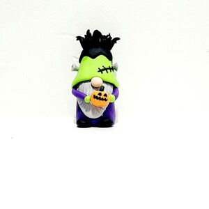 Halloween Gnome/ Frankenstein Gnome/ Miniature Gnome/ Gift - Etsy