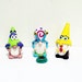 Miniature Gnomes/ Sponge Bob Inspired Gnomes/ Garden Gnome/ Tiered Tray ...