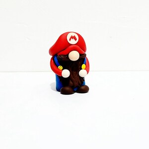 Gnome/super Mario Inspired Gnome/miniature Gnome/ Garden Gnome/summer ...
