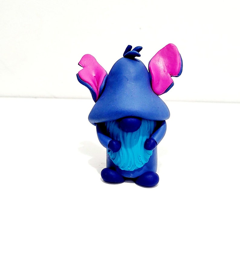 Disney Gnome/disney Inspired Stitch Gnome/ Handmade/ Gift/garden Gnome ...