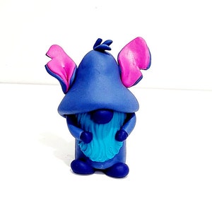 Disney Gnome/disney Inspired Stitch Gnome/ Handmade/ Gift/garden Gnome ...