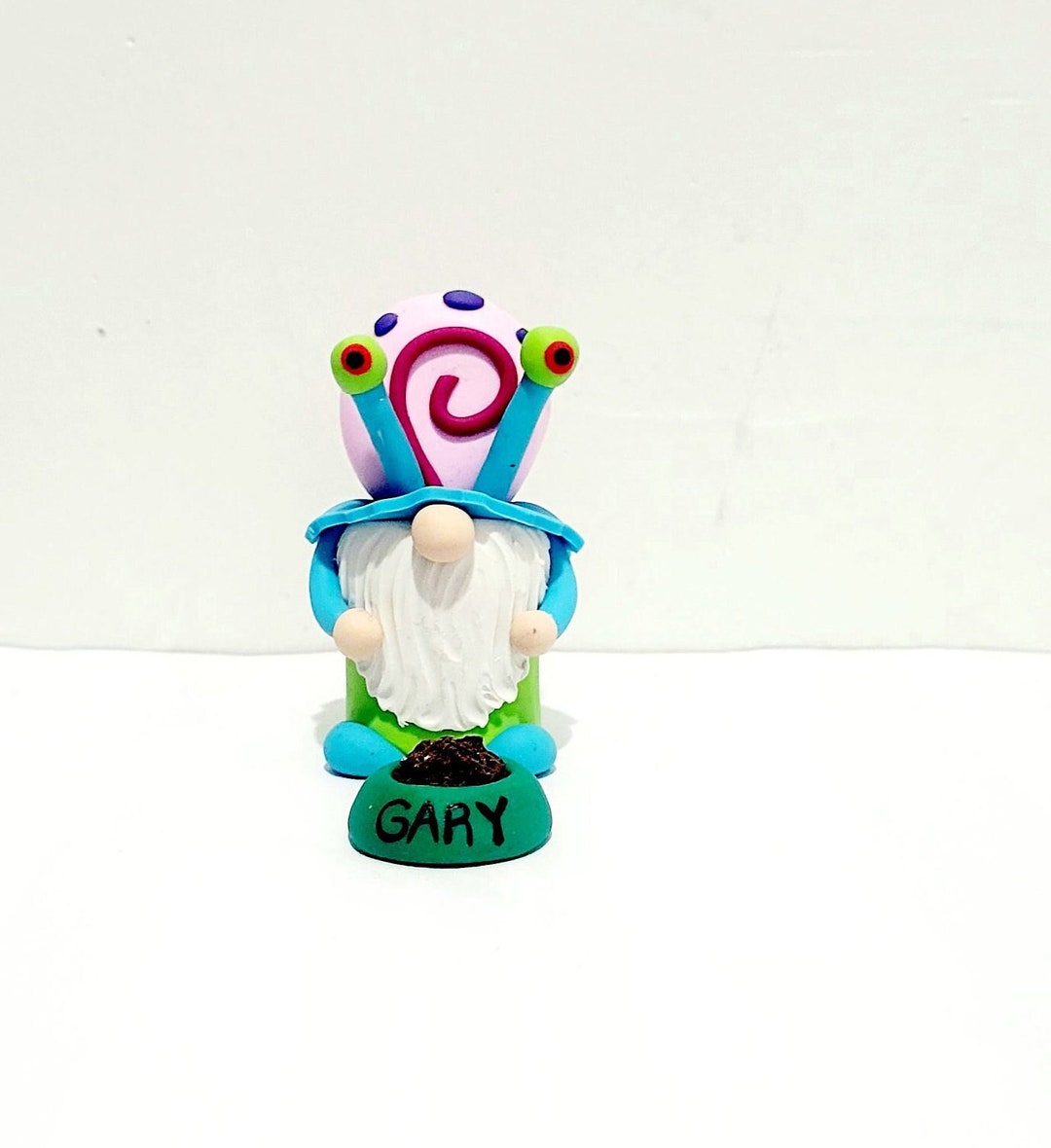 Miniature Gnome/spongebob Inspired/gary/tiered Tray/valentine's Day - Etsy