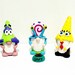 Miniature Gnomes/ Sponge Bob Inspired Gnomes/ Garden Gnome/ Tiered Tray ...