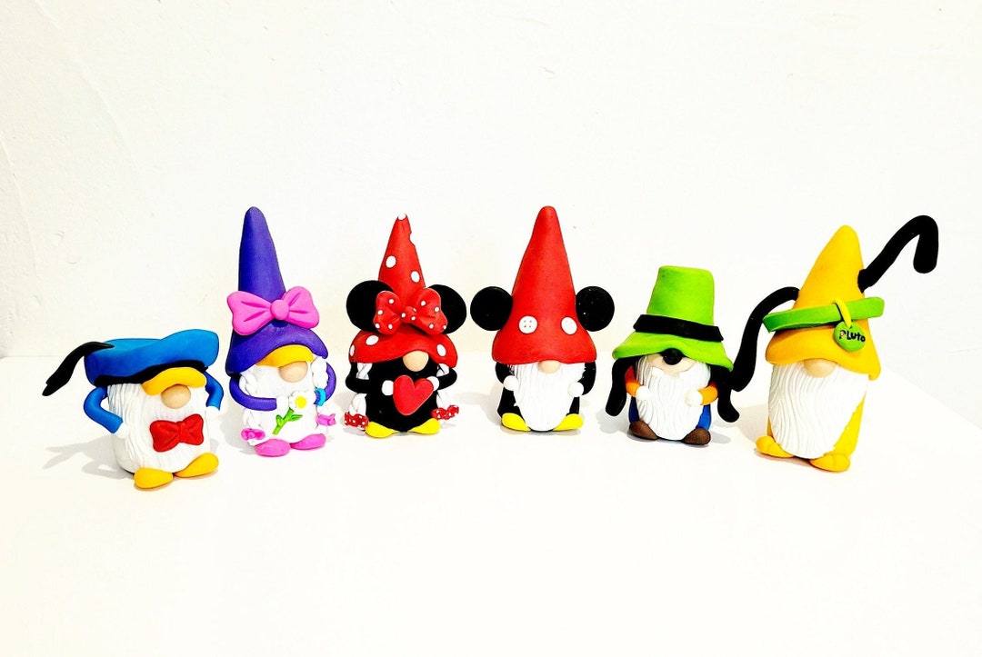 Gnomes/ Miniature Disney Character Gnome Set/ Christmas Gift/ Garden ...