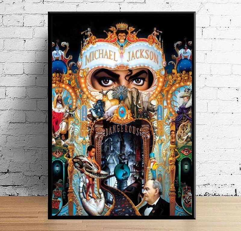 Michael Jackson Moonwalk Poster