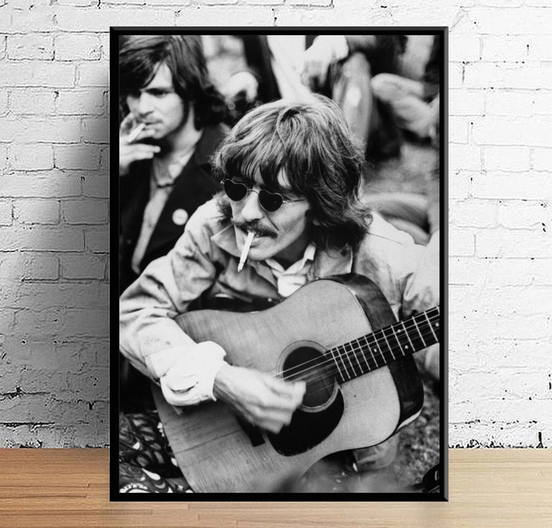 George Harrison Poster Canvas Painting Wall Art Poster Home Decor no ...