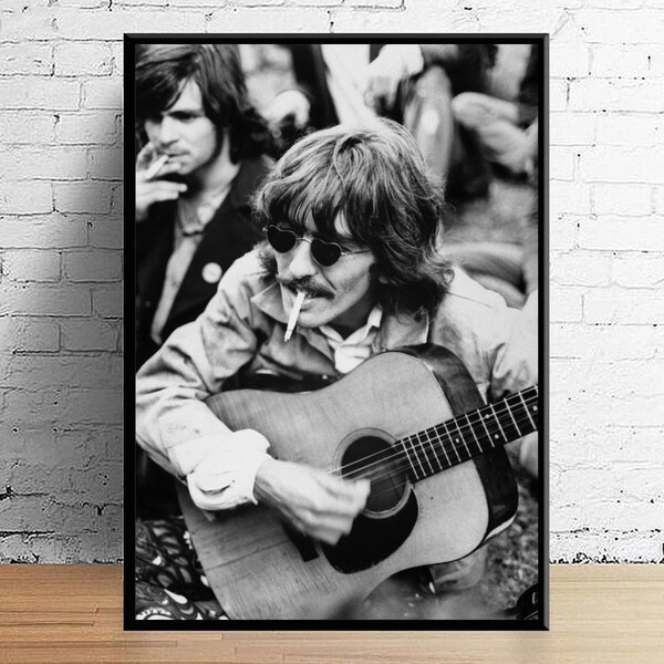 George Harrison Poster - Etsy
