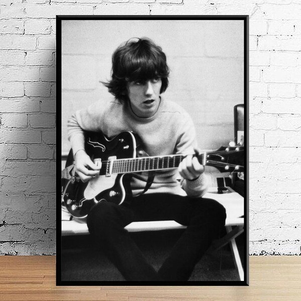George Harrison Poster - Etsy