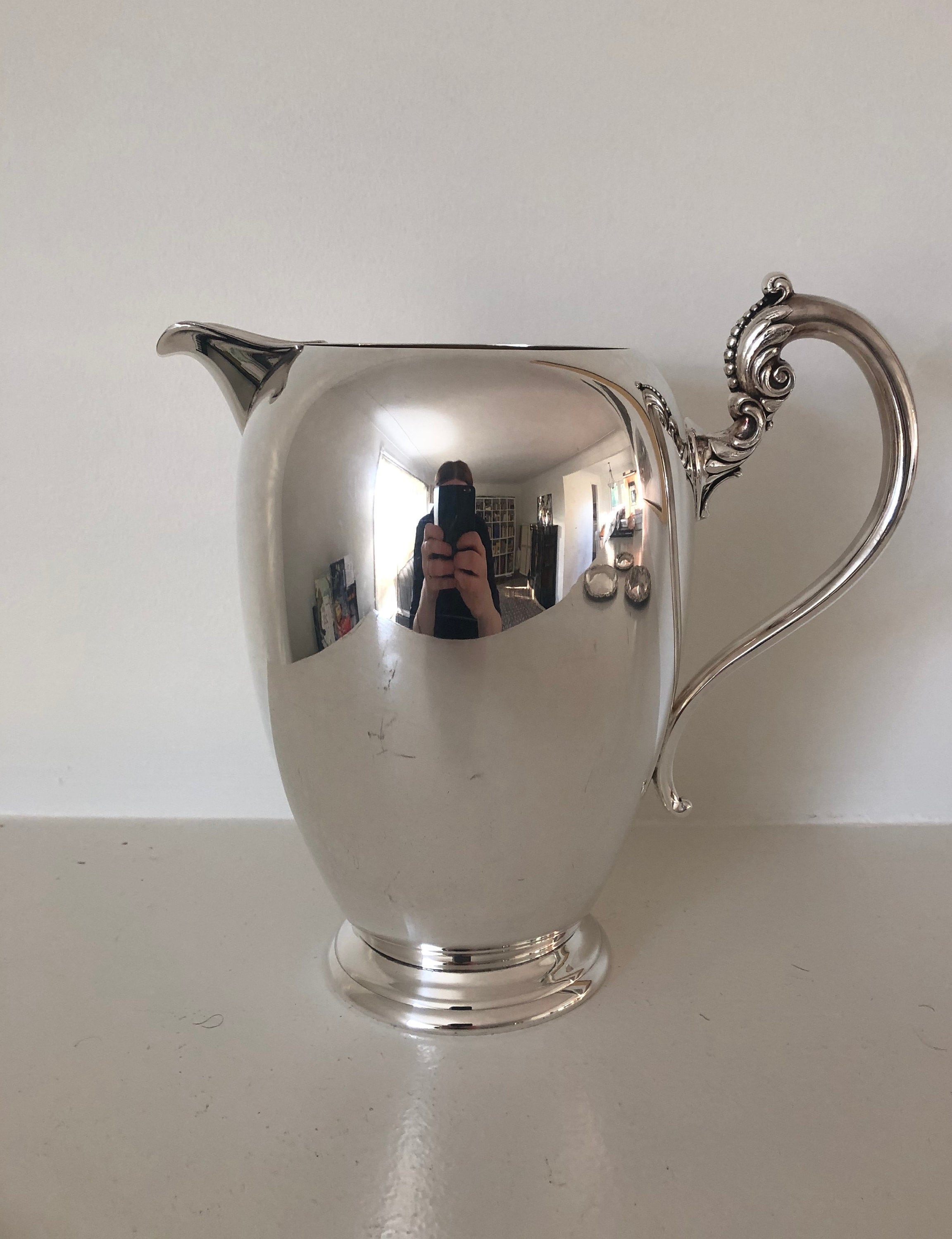Antique Silverplate Pitcher for sale | Only 3 left at -75%