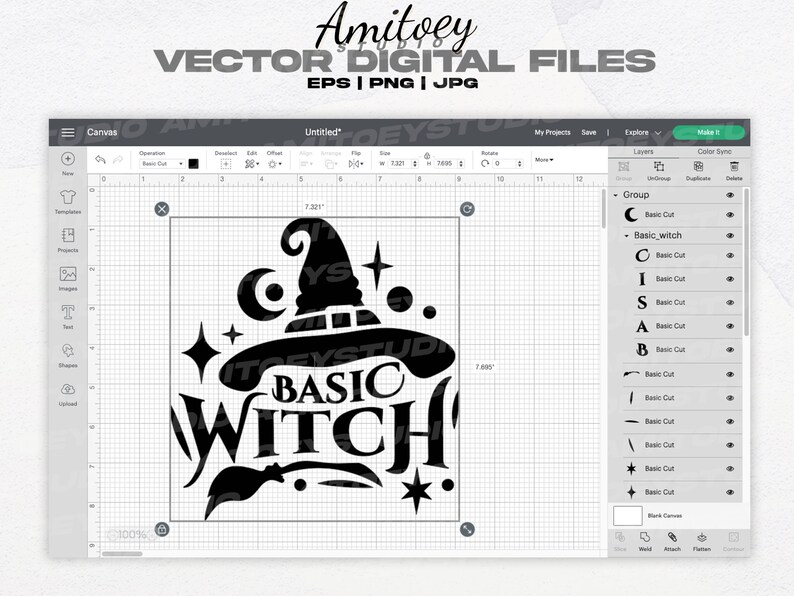 Basic Witch Svg Vector Halloween Witch Svg Eps Png Halloween - Etsy