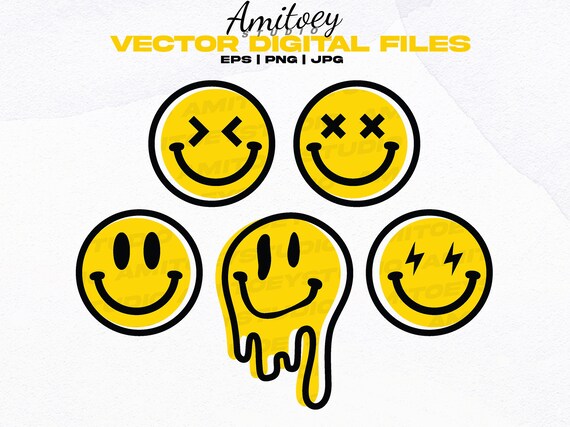 Smiling Svg Smiling Face Vector Happy Face Smile Emotion Svg - Etsy