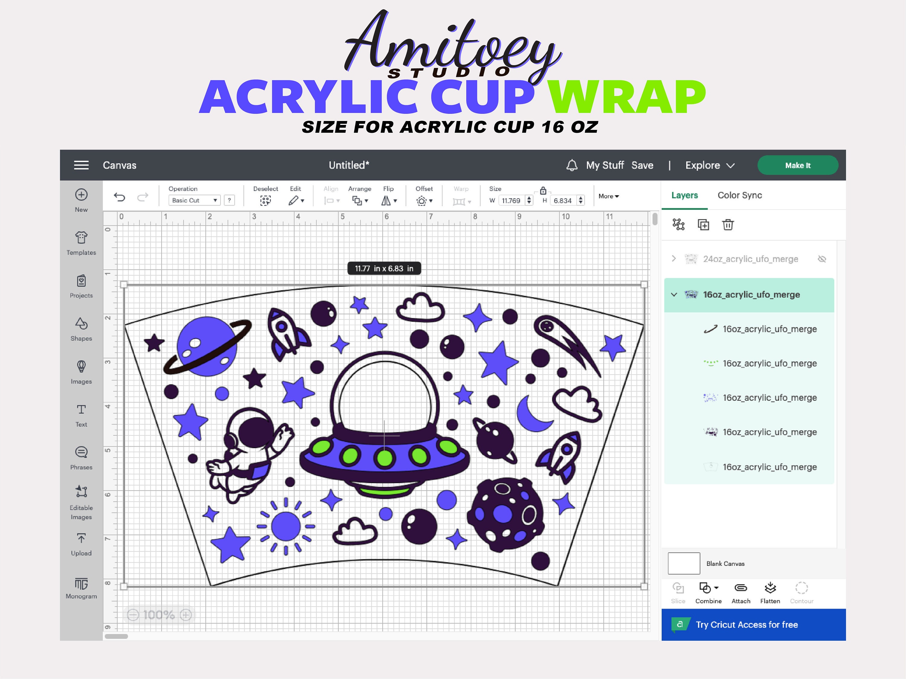 UFO Planets Svg Full Wrap Universe Star Galaxy Alien for - Etsy