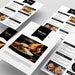 Canva Upscale Menu // Minimal Menu Template // Canva Modern Menu ...