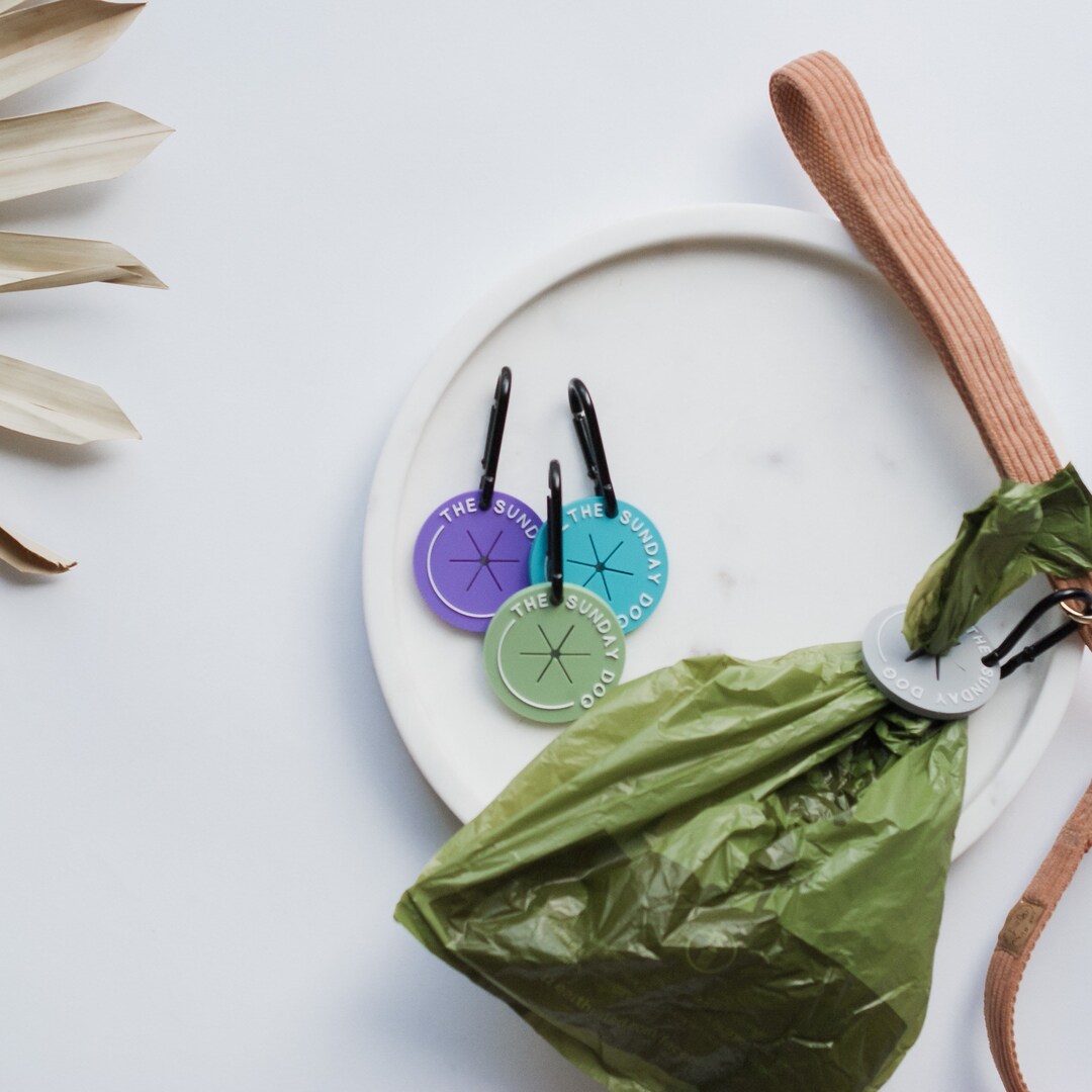 The Loop Di Doo Pet Waste Bag Holder Poop Loop Dog Bag - Etsy