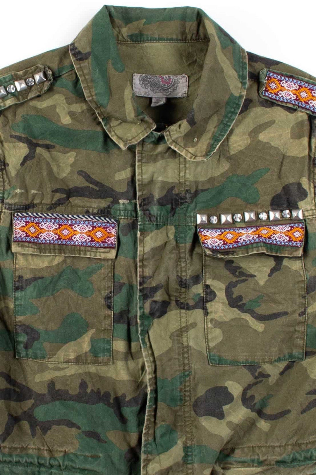 Studded Camo Vest - Etsy