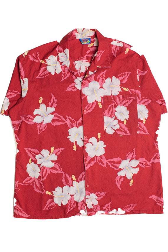 Hawaiian shirt red - Gem
