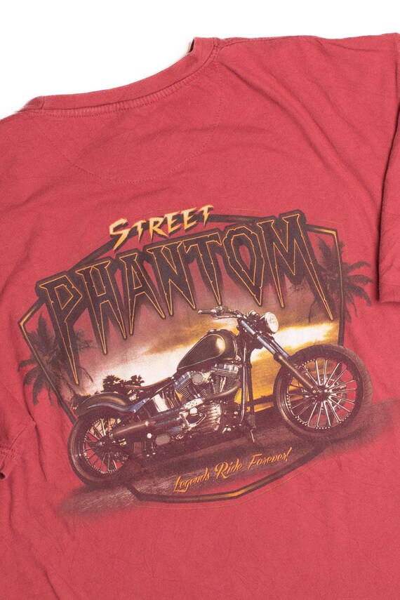 Street Phantom Motorcycle T-Shirt - Gem