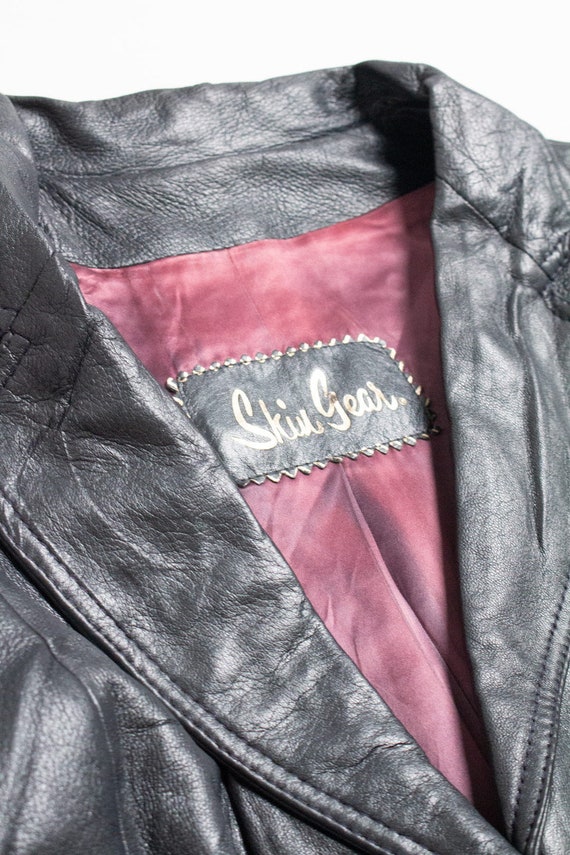 Gun Metal Skin Gear Leather Jacket 264 - Gem