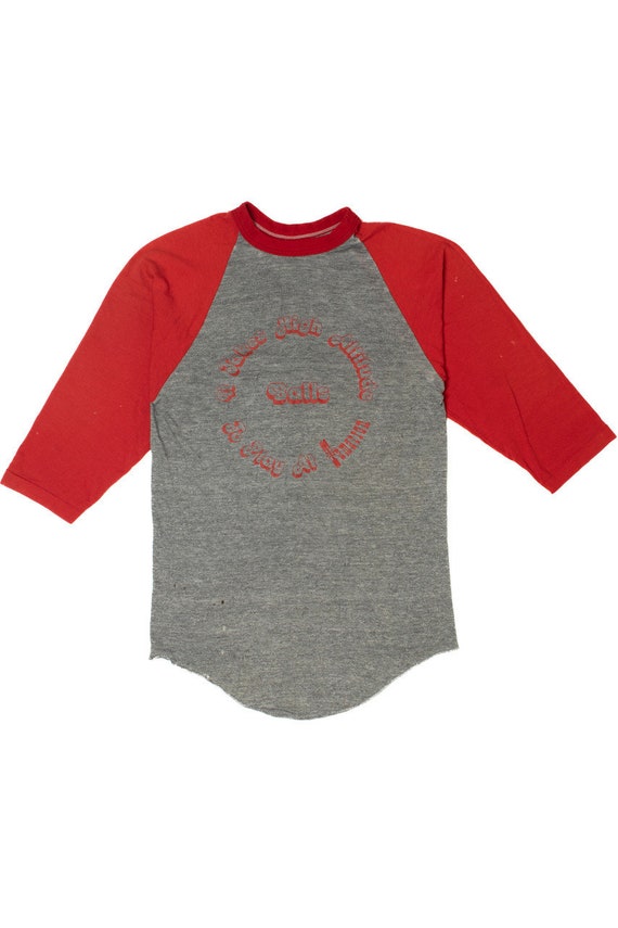 vintage 80s raglan t - Gem