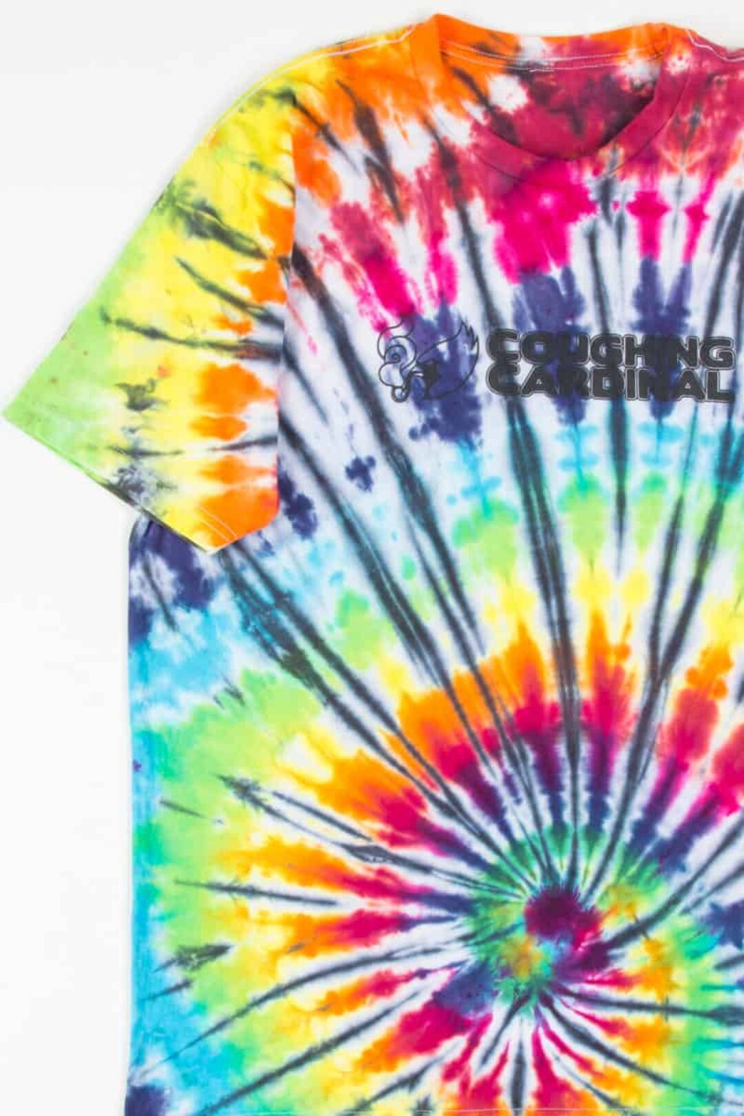 Coughing Cardinal Tie Dye T-shirt - Etsy